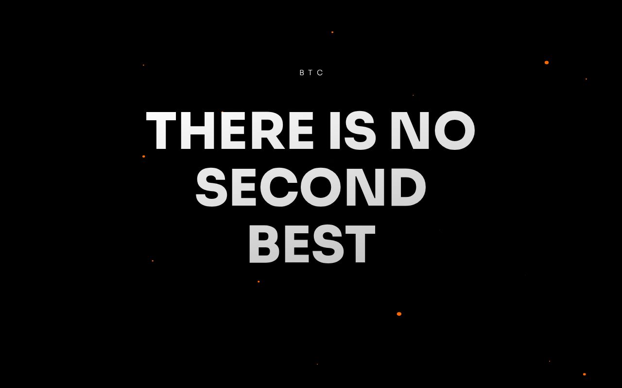 There Is No Second Best